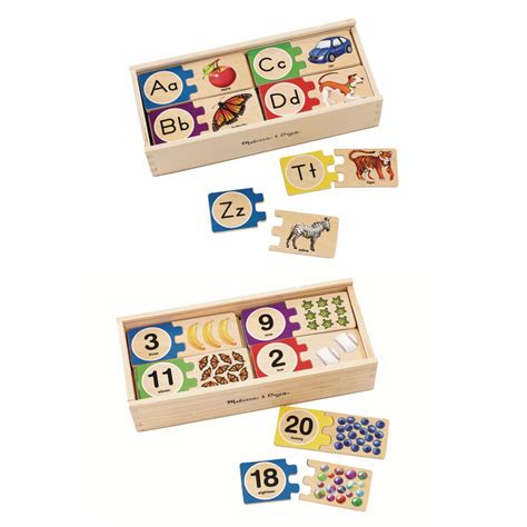 Self Correcting Alphabet And Number Puzzles