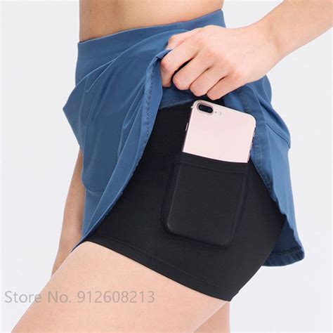 Badu Bg Дамски тенис кортове Спортни къси плисирани поли Къси панталони с висока талия Спортни