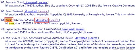 nltk download ‘punkt‘ 报错问题解决方案 nltk download punkt csdn博客
