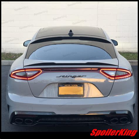 Kia Stinger 2018 2023 Rear Window Roof Spoiler W Center Cut 284rc