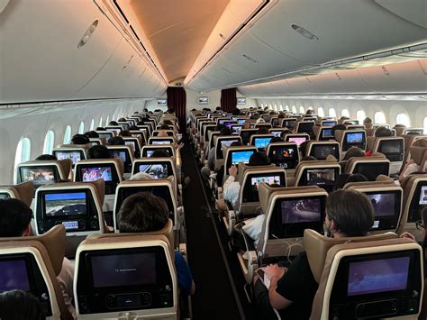 Etihad Airways Boeing 787 9 Economy Class Seats