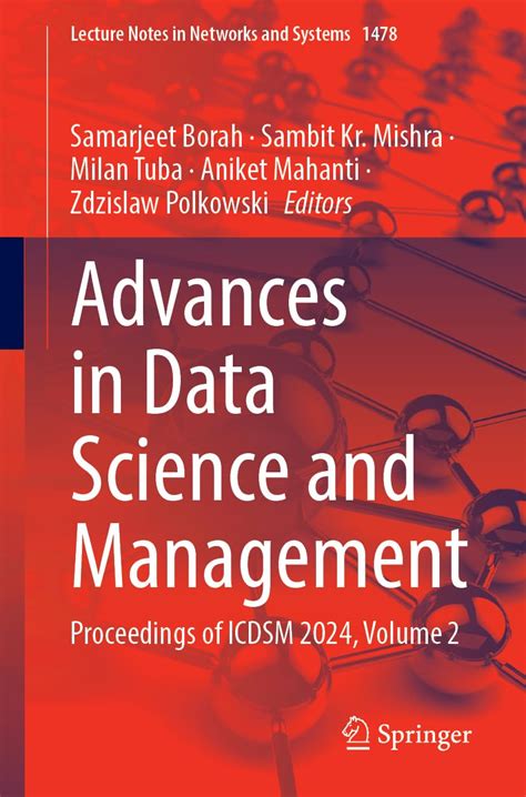 Advances In Data Science And Management Proceedings Of