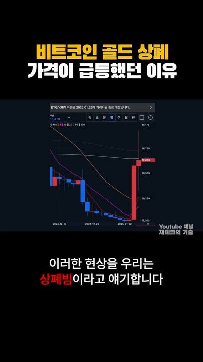 업비트 코인 상폐 소식에도 시세가 상승한 이유 Youtube