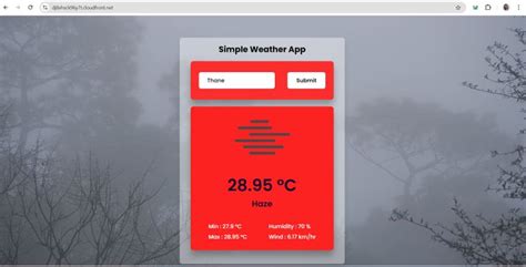 sunita karad on linkedin 🌍 just launched my weather app on aws using