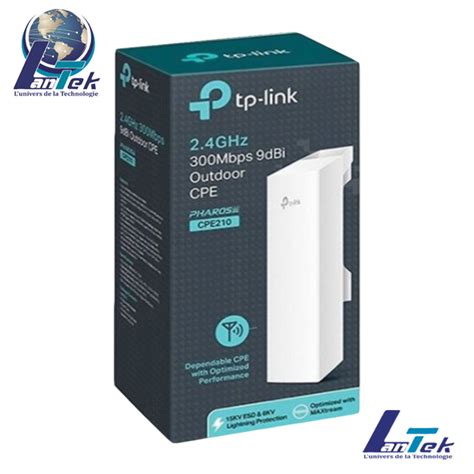 POINT DACCÈS OUTDOOR CPE 210 TP LINK Lantekshop