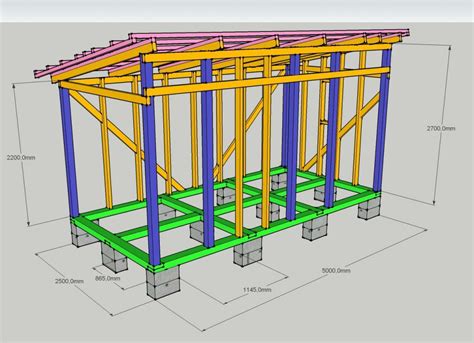 Проекты каркасных хозблоков бесплатно чертежи