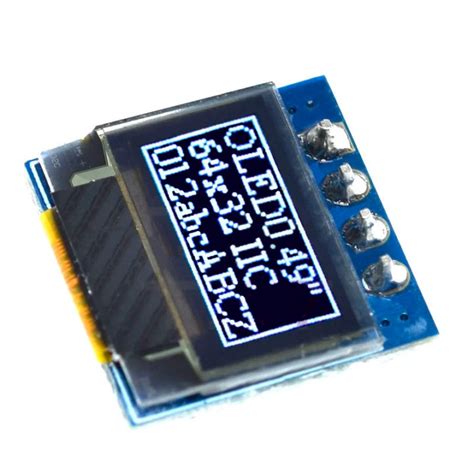Oled I2c дисплей 0 49 64x32 купить в Москве с доставкой по России и СНГ