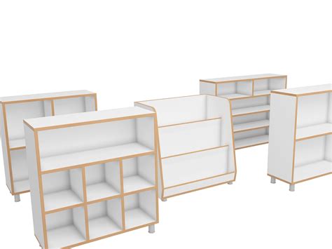 class storage 5 in 1 3d model 29 fbx obj max free3d