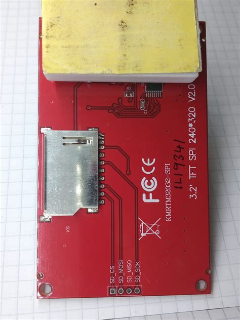 Using The Ili9341 Tft Display With An Esp32 Hjwwalters