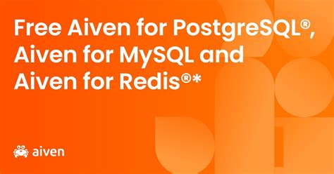 Create A Mysql Database For Free Aiven Launches Free Plans For Pg