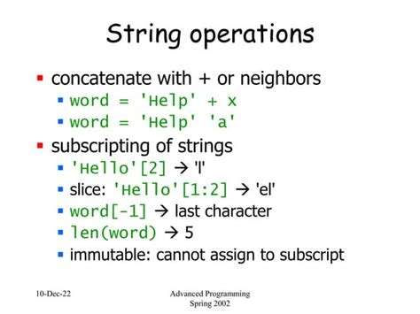 python basics ppt programming languages computing
