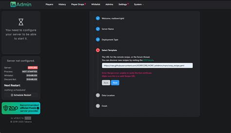 TxAdmin Unable To Verify The First Certificate Server Support Cfx Re Community