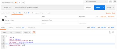 Building A Restful API In ASP NET