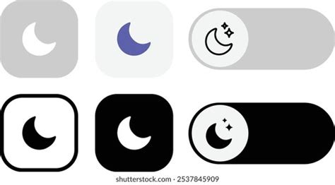 Day Night Switch Icons Suitable Ui Stock Vector Royalty Free 2537845909 Shutterstock