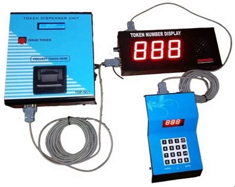 Red Wall Mounted Token Display System At Piece In Faridabad ID