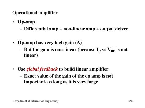 PPT Operation Amplifier PowerPoint Presentation Free Download ID