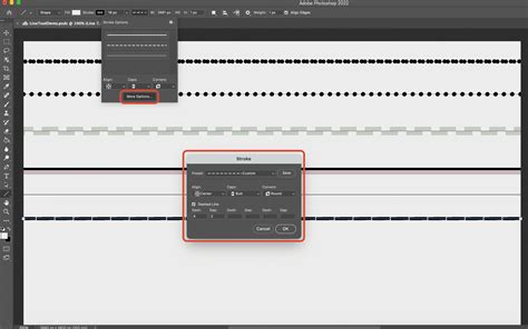 Dotted Line Photoshop
