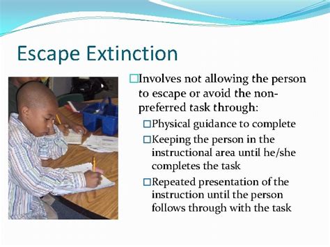 Using Extinction To Reduce Unwanted Behavior Inclusive Education