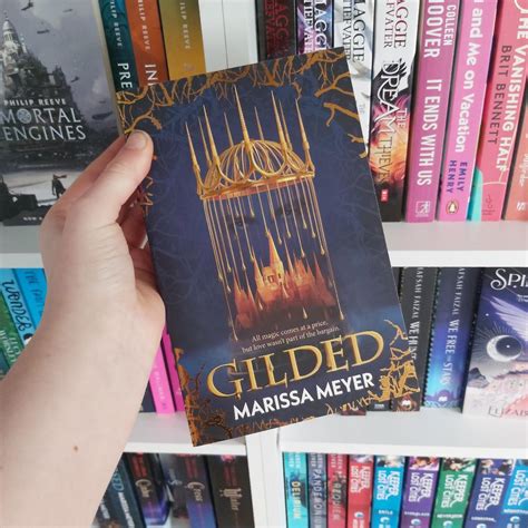 Signed Gilded By Marissa Meyer Perfect Condition Depop