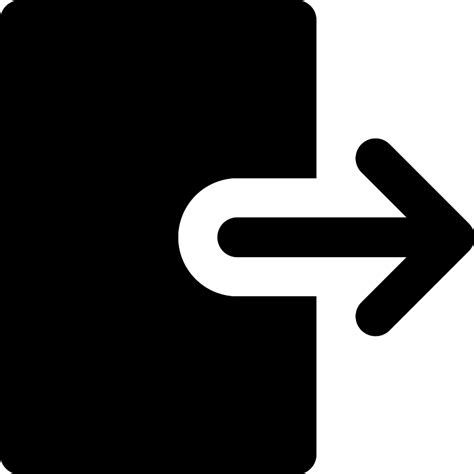 Exit Vector SVG Icon SVG Repo
