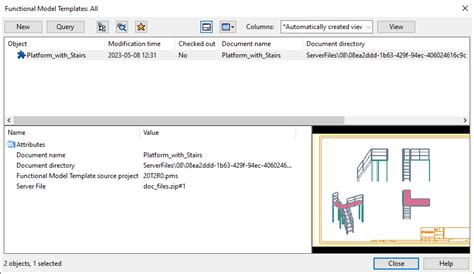 Functional Model Templates