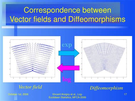 Ppt Statistics On Diffeomorphisms In A Log Euclidean Framework