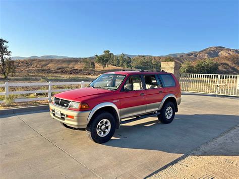 1998 Mitsubishi Montero Sport · Es Sport Utility 4d Cars And Trucks