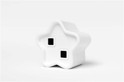 흰색 배경에 추상적인 백악관 별 모양 빈 건물이있는 현대 건축 개념 구축 사업 미래 지향적 디자인 개념3d 렌더링 0명에 대한 스톡 사진 및 기타 이미지 Istock