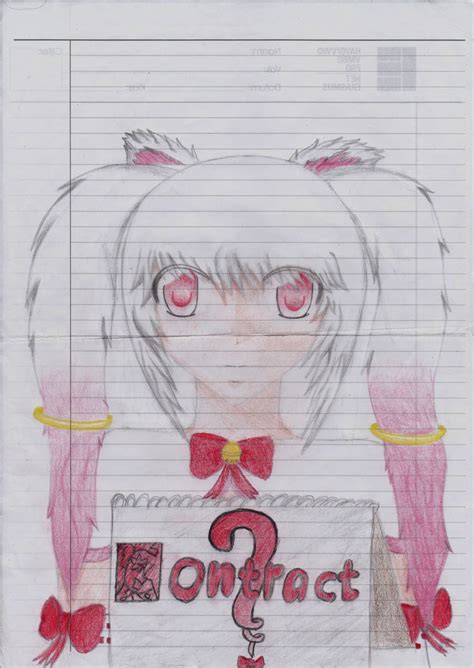 Kyubey Humanform By Hamziena On Deviantart