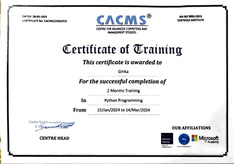 Girika Chopra On Linkedin Cacms Dataanalytics Python Sql Msexcel