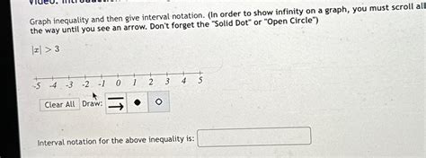 solved graph inequality and then give interval notation in