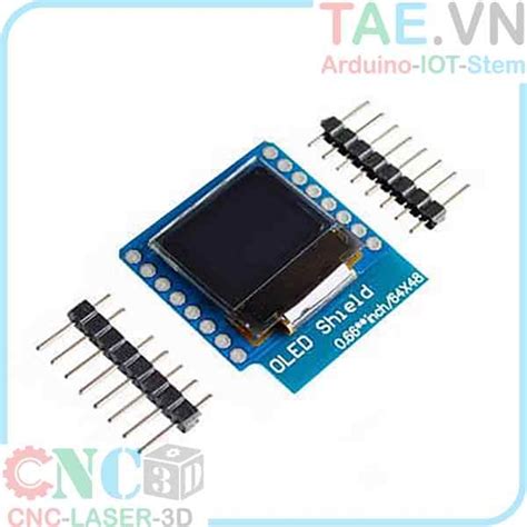 Màn Hình Oled 066 Inch Giao Tiếp I2c Mkz Maker Zone
