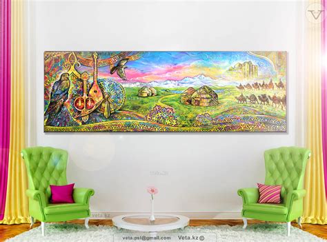 Украсить интерьер картинами из коллекции Живописные сказания Veta