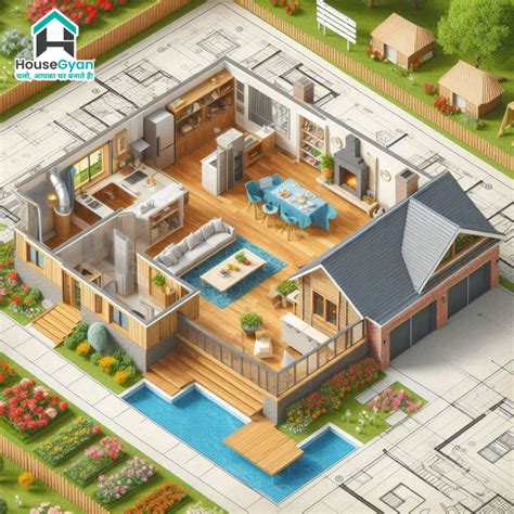 Future Dream House Drawing