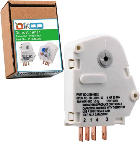 Adjustable Refrigerator Defrost Timer