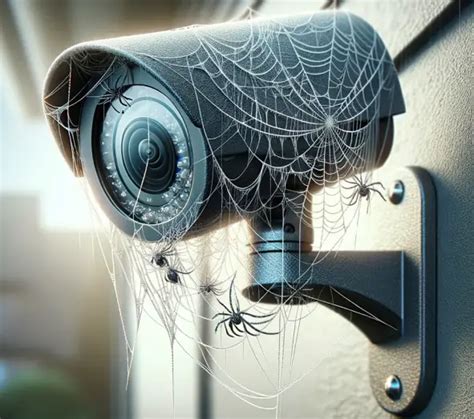 How To Protect Outdoor Cameras From Nests Hives And Spider Webs Mammoth Security Inc