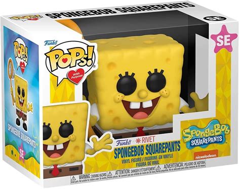Spongebob Pops With Purpose Figure Spongebob Free Shipping