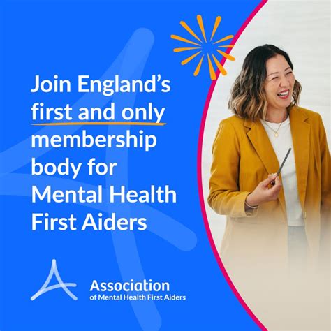 Exciting News From Mhfa England® Today A New Association Of Mhfaiders