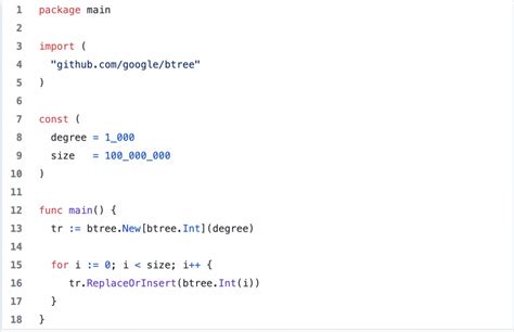 Shaving Off Googles B Tree Implementation With Go Generics The New Stack