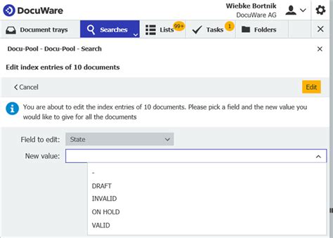 All At Once Indexing Edits In Multiple Documents