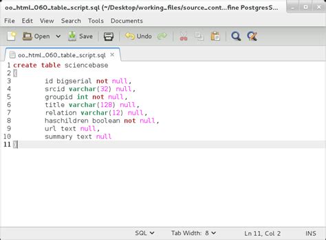 Object Oriented Html In Aspnet Part 05 Define Postgresql Database