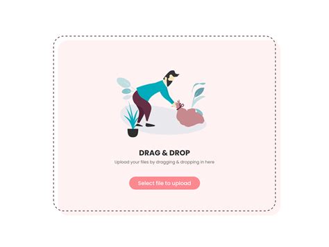 Drag Drop Document Upload By Suresh Kumar Unnikrishnan On Dribbble