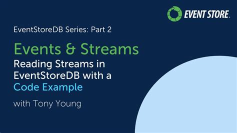 Eventstoredb Part 2 Reading Streams In Event Store With Code Example Youtube