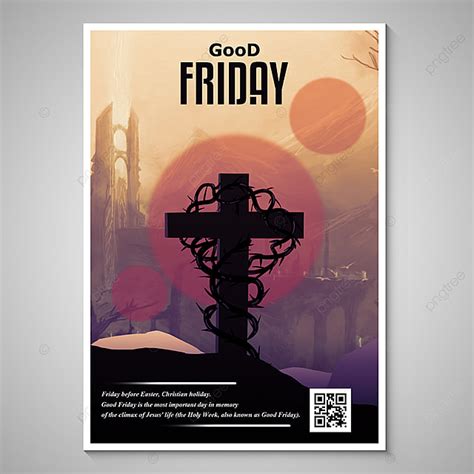 Creative Good Friday Poster Design Template Download On Pngtree