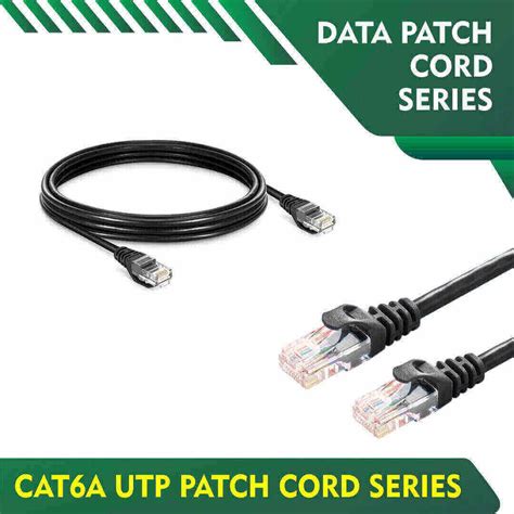 Best 3 Mtr Patch Cord Cat6a 23awg Utp Tmt Global Uae
