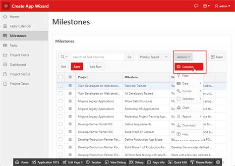 Oracle Application Express Customizing An Interactive Grid As A Developer