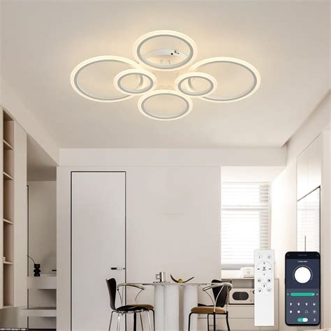 Yunlong Ring Led Lampen Deckenlampen Wohnzimmer Lampe Decke Mit Remote