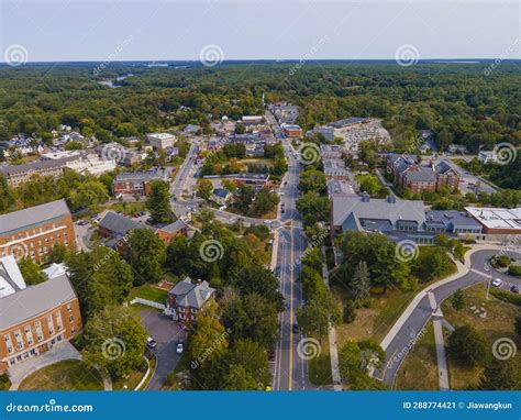 University Of New Hampshire Unh Durham New Hampshire Usa Stock Image