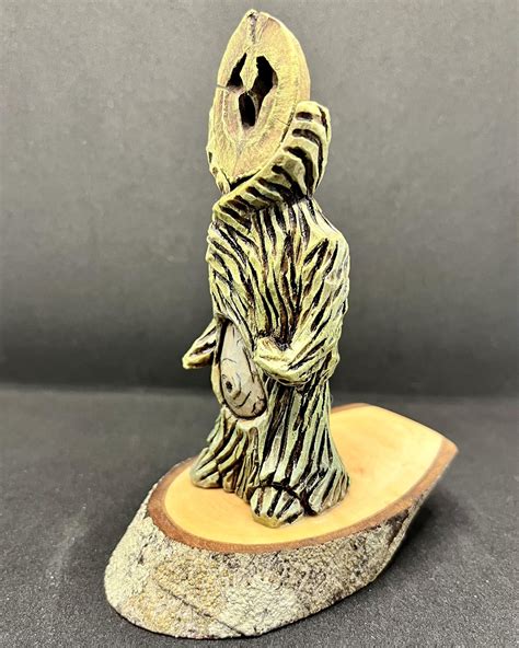 Forest Pixie Finished Rwoodcarving