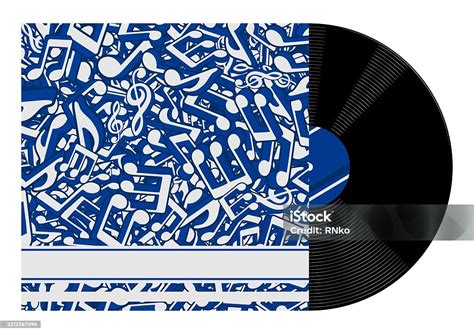 낡은 판지 케이스에 담긴 오래된 비닐 레코드 음악 녹음을 위한 구식 아날로그 저장 매체 음악 파티 디스코 또는 예술적 콘서트의 광고에 대 한 벡터 배너 Classical